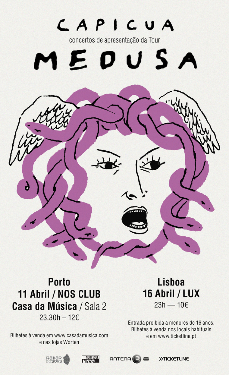 Capicua - Estreia da Tour Medusa :: Radar dos Sons